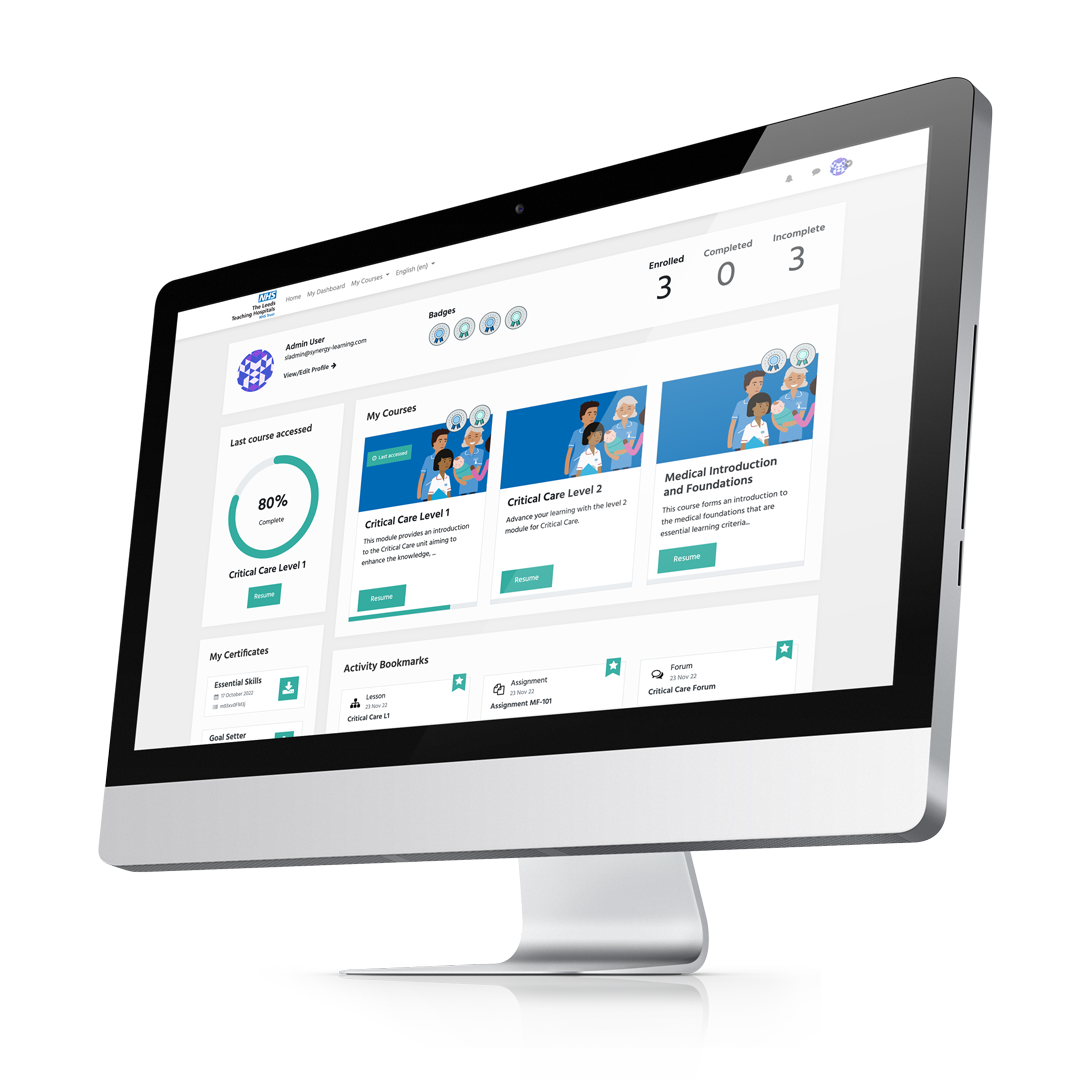 Moodle & Totara LMS spark Theme | Synergy Learning