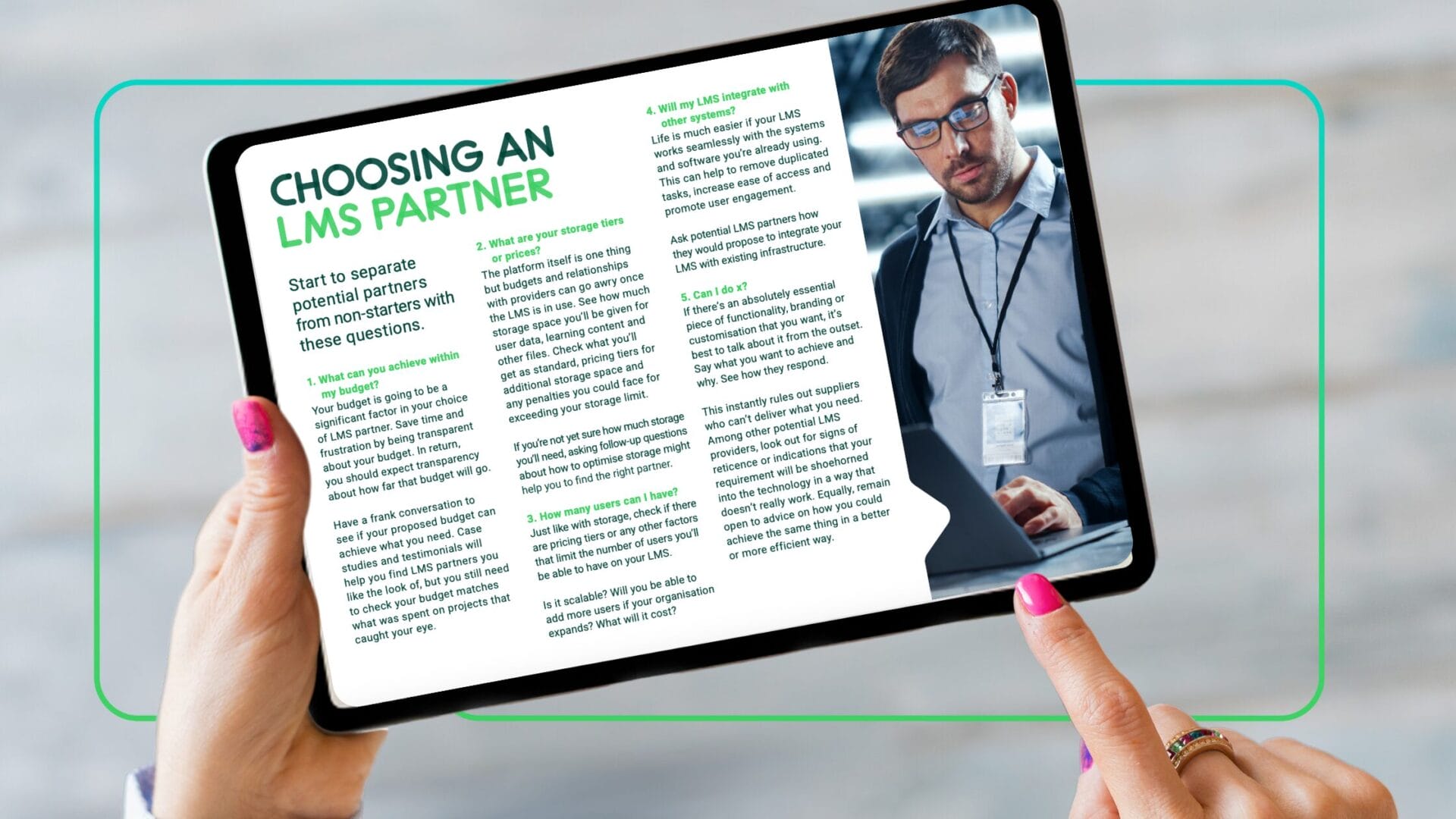 33 Questions When Choosing an LMS Partner | Synergy Learning